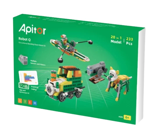 Wellent 偉倫 | Apitor Robot Q STEAM 20-in-1 Robot Kit
