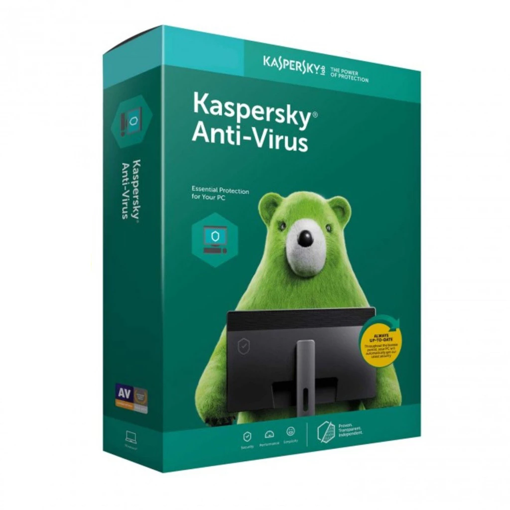 Wellent 偉倫 | Kaspersky AntiVirus 5User 3Year BoxSet