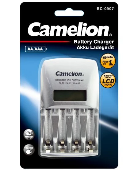 Wellent 偉倫 | Camelion BC-0907 2A/3A Ultra Fast Battery Charger