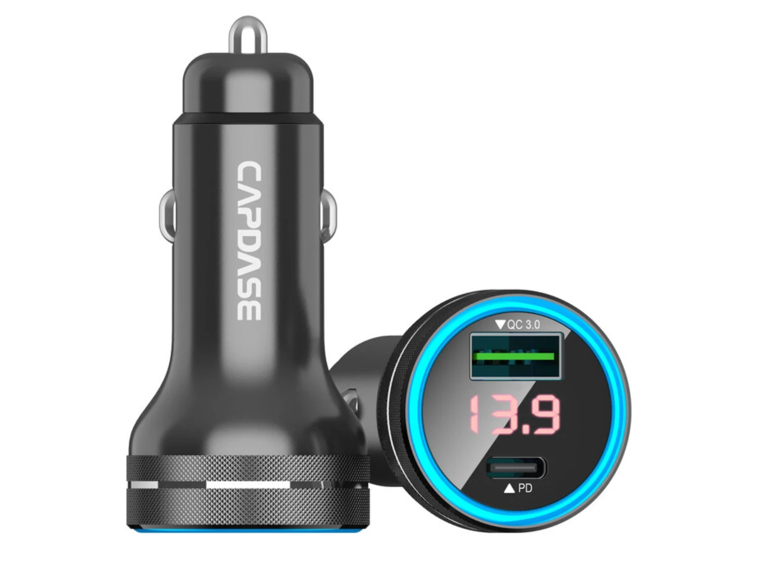 Wellent 偉倫 | Capdase Rapider Super2P48 QC 3.0 and USB-C PD 3.0 電壓監控車載 ...