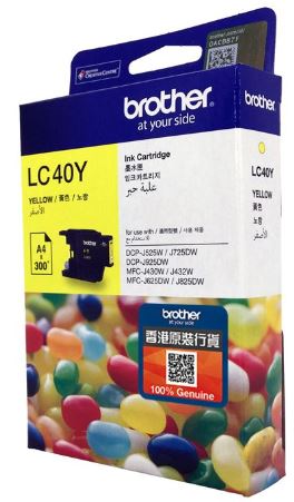 Wellent 偉倫 | Brother LC40 Yellow Ink Cartridges