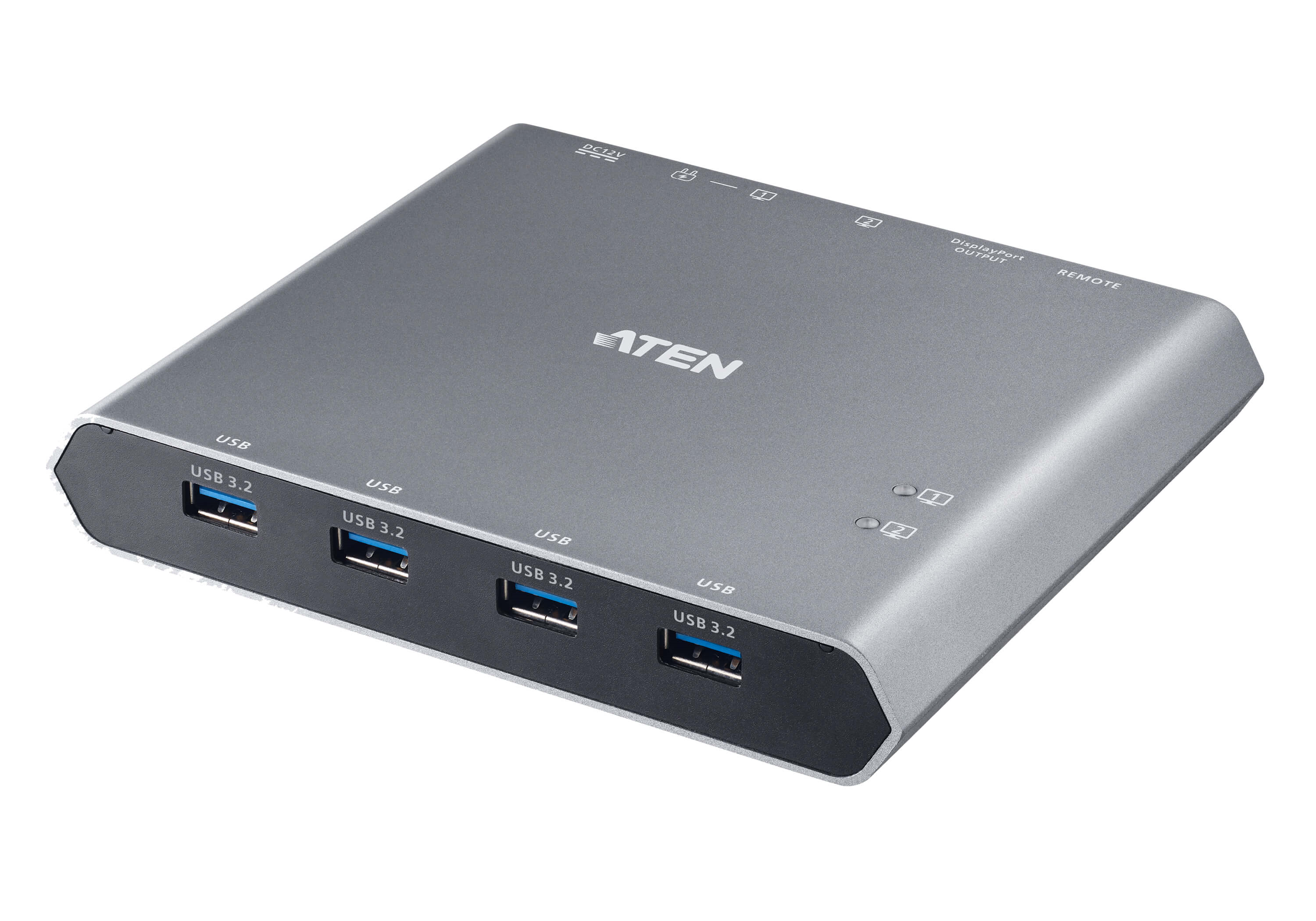 Wellent 偉倫 | Aten 2 位 USB-C 4K DisplayPort KVM 擴充切換器(外接式切換按鍵) #US3311