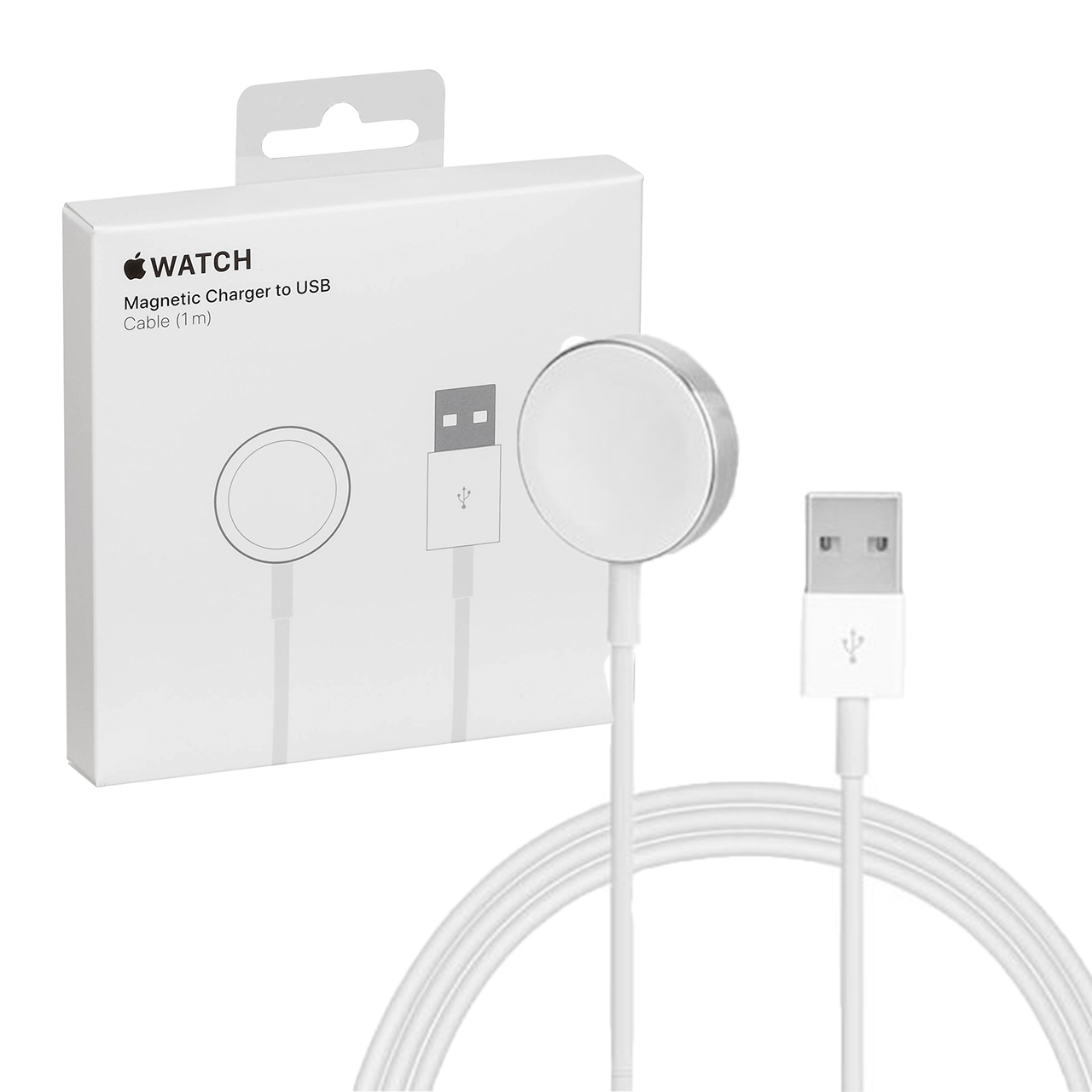 Wellent 偉倫 | Apple 3ft/1metre Usb-A to Watch Magnetic Cable (White)
