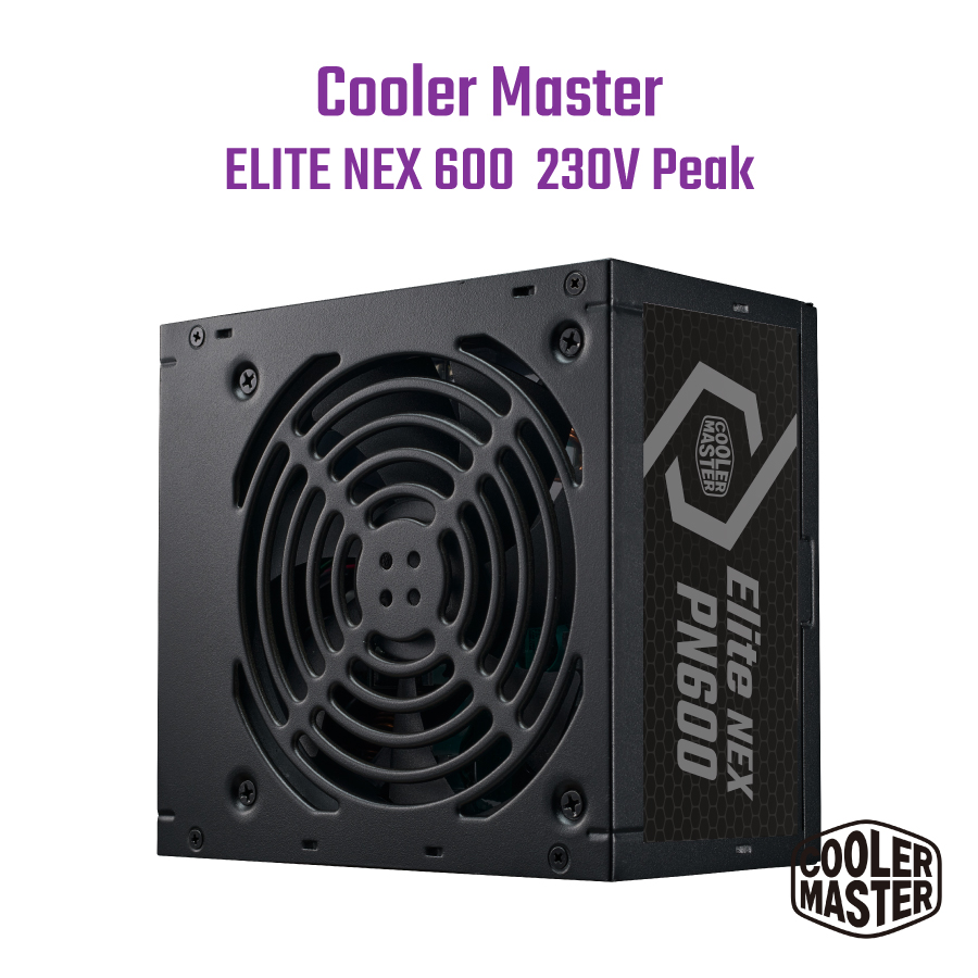 Wellent 偉倫 | Cooler Master Elite NEX 600w ATX Power Supply w/12cm Fan # ...