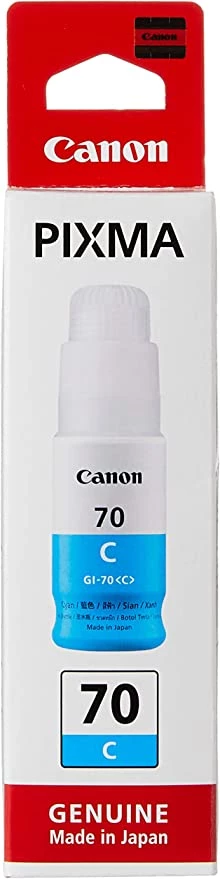 Wellent 偉倫 | Canon GI-70 C Original Cyan Ink Cartridge