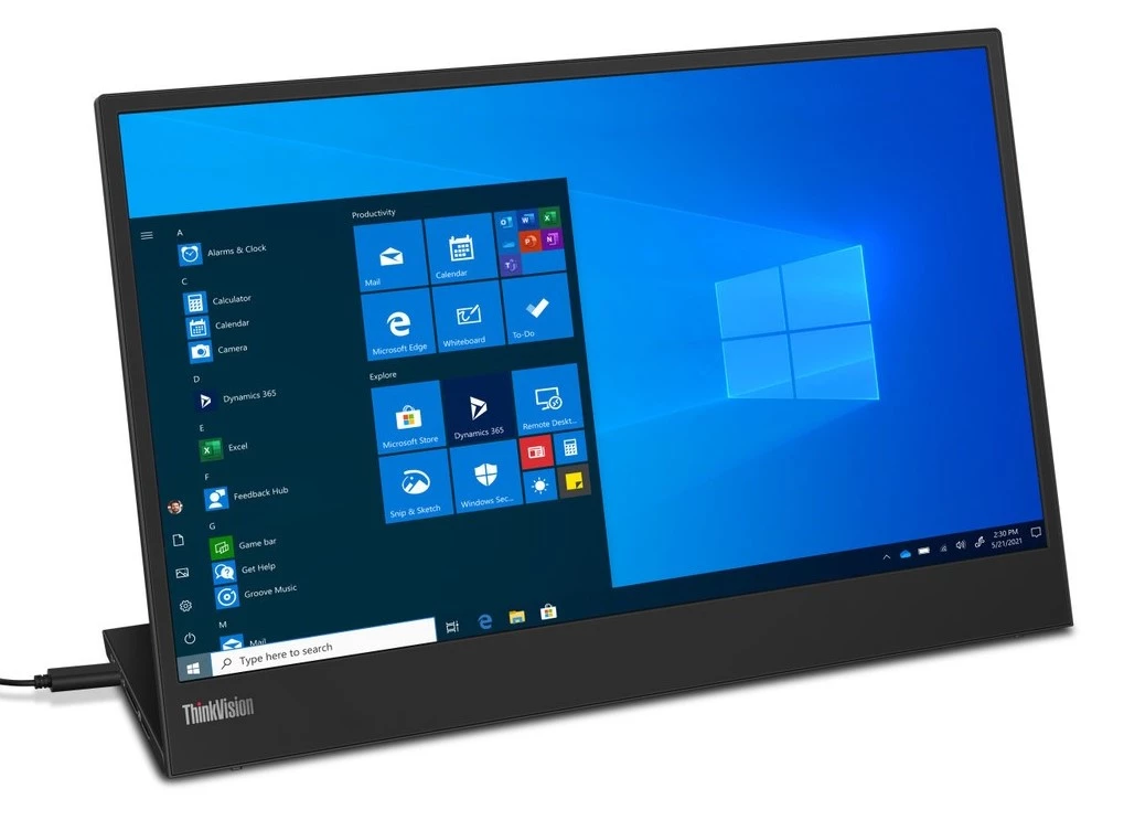 Wellent 偉倫 | Lenovo ThinkVision M15 15.6" FHD iPS Portable Monitor ...