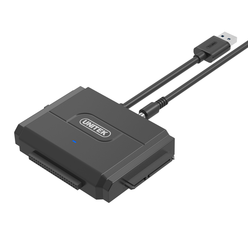 Wellent 偉倫 | Unitek SmartLink Trinity 3 合 1 USB 3.0 轉 SATA II 及雙 IDE 轉接器 #Y-3324