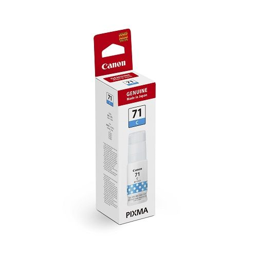 Wellent 偉倫 | Canon gi-71c Cyan Ink Cartridge #4553C001AA01