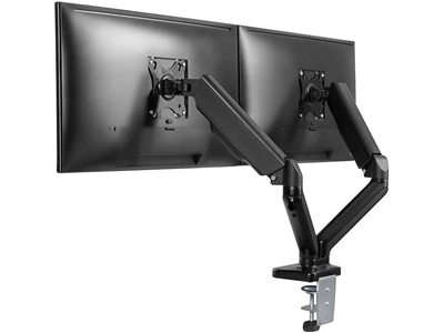 Wellent 偉倫 | Goobay 17~32" LED Monitor Dual Spring Gas Arm Desk-mount ...