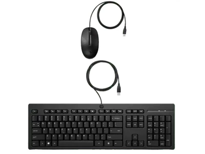 Wellent 偉倫 | HP 225 English Desktop Corded Keyboard & Optical Mouse ...