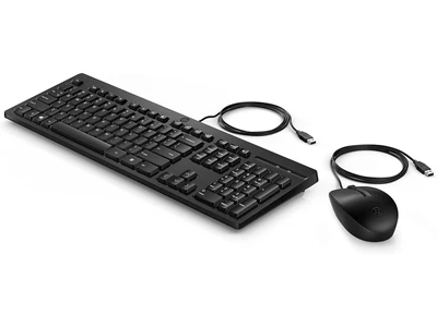 Wellent 偉倫 | HP 225 (中文版)有線滑鼠及鍵盤組合 #286J4AA#AB0