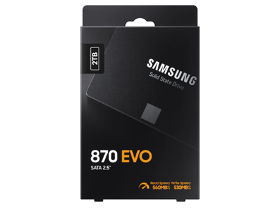 Wellent 偉倫 | Samsung 870Evo 2Tb SATA-3 SSD 2.5"/ 7mm #Mz-77E2T0b