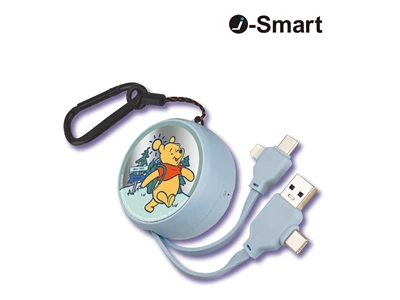 Wellent 偉倫 | iSMART Disney Winnie the Pooh 3ft/1metre Type-C+Usb-A to ...