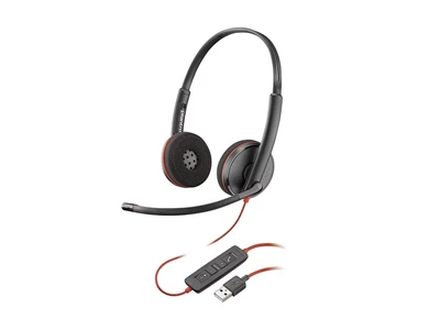 Wellent 偉倫 | Poly Blackwire 3210 Mono HeadPhone Usb-TypeC w/Mic (Black ...