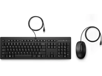 Wellent 偉倫 | HP 225 (中文版)有線滑鼠及鍵盤組合 #286J4AA#AB0